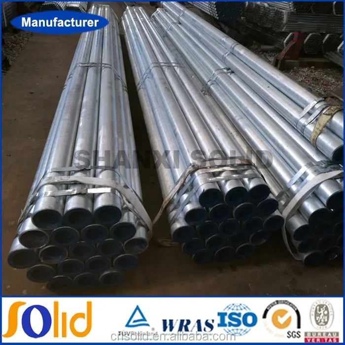 Welded Schedule 80 Pre Galvanized Steel Pipe Manufacturer - Buy Ss304 ...