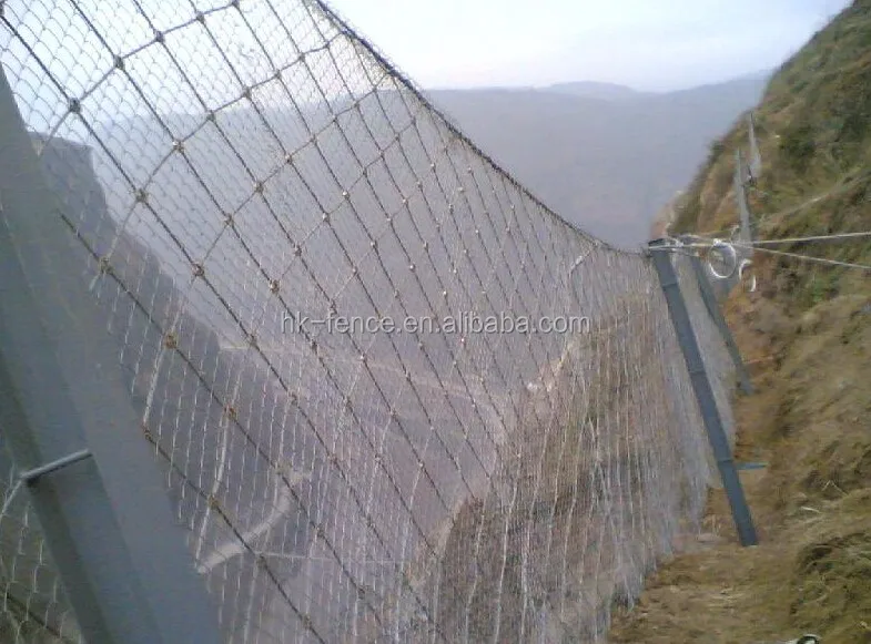 Sns Flexible Passive Slope Protection Rock Rope Mesh Safety Netting ...
