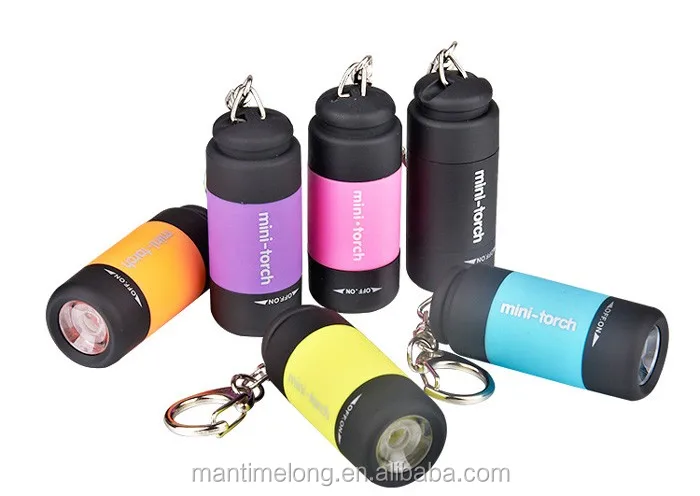 Mini Keychain Pocket Torch Usb Rechargeable Led Light Flashlight Lamp 0 ...