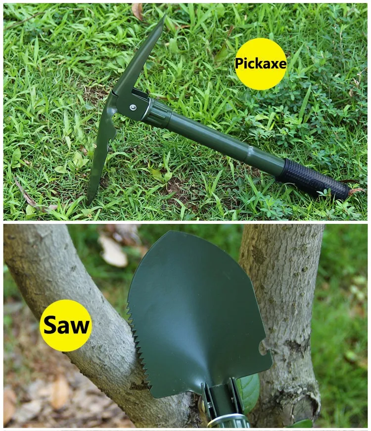 Oem Foldable Outdoor Mini Chinese Shove With Compass For Camping And ...