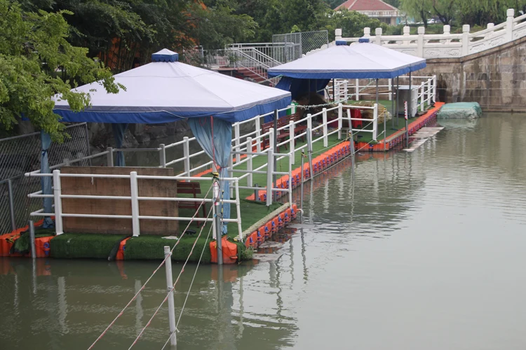 Plastic Floating Jetty - Durable, Customizable, and Uv-protected