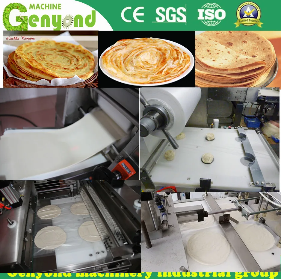 Stainless Steel Machine For Making Paratha/line - Buy Lacha Paratha ...