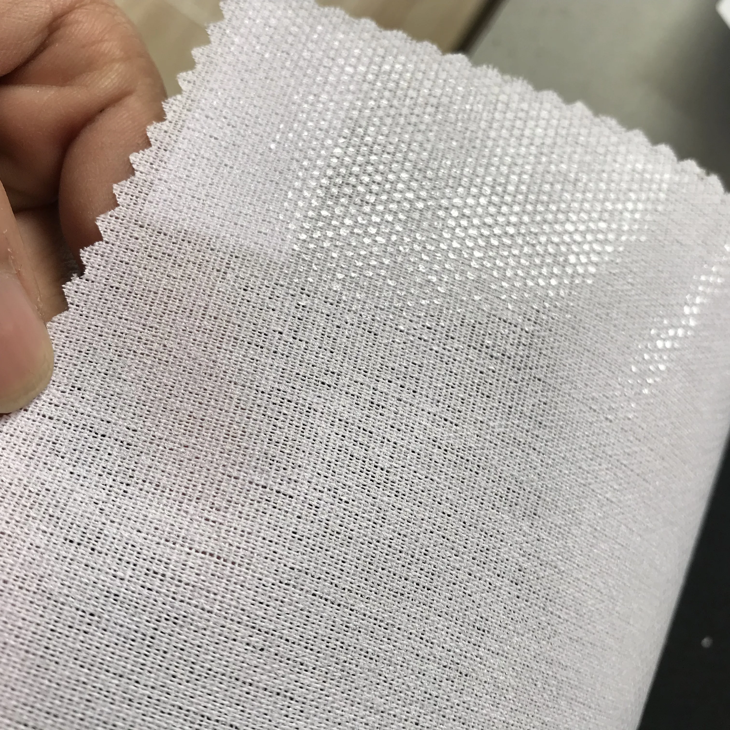 Shirt Collar Lining - 100% Polyester Interlining Fabric