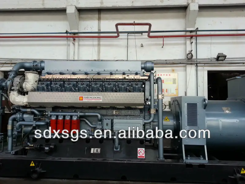 Shengdong 16v190 Series - Buy Gas Generator Set,Gas Engine,Generator ...