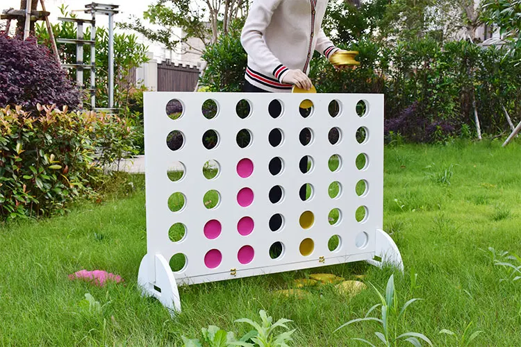 Giant Connect 4 Game - Eco-Friendly Outdoor Fun for All Ages