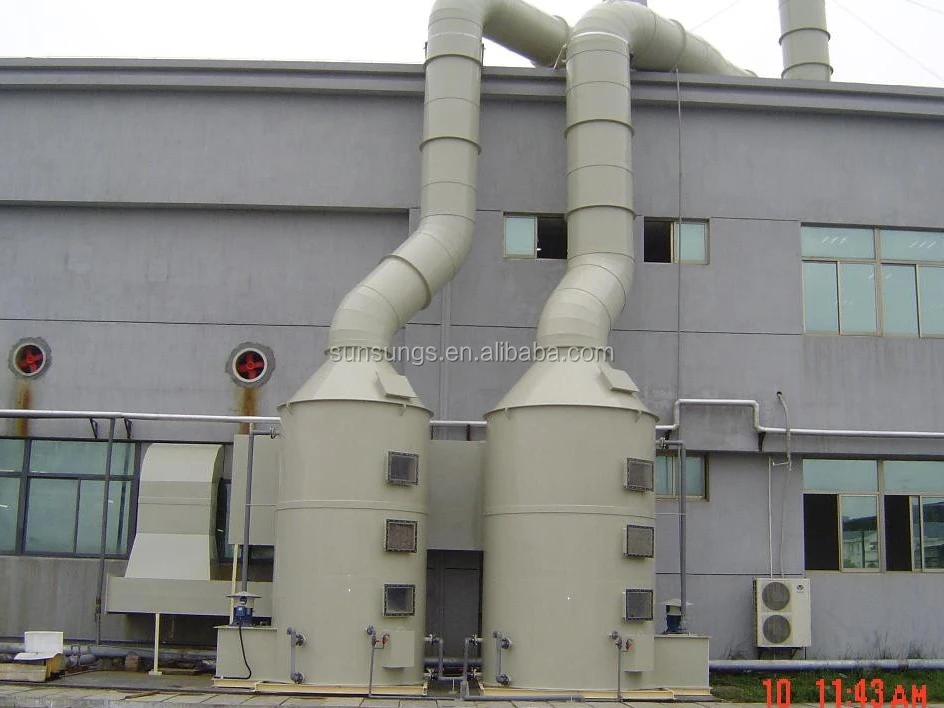 Industrial Dust Collector Smoke Gas Absorption Tower,Packed Absorber ...