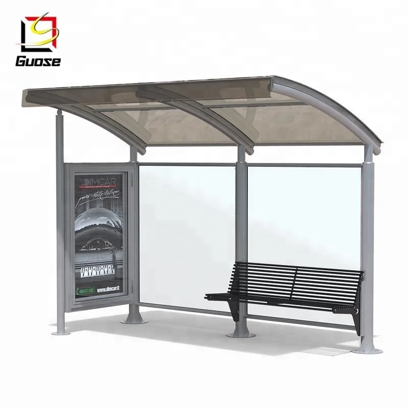 Passenger Shelters Waiting Place Bus Stop Roofing Materials - Buy Bus ...