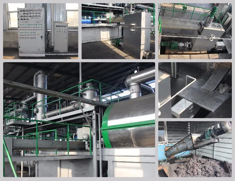 Automatic Machine Refining Rubber Oil Pyrolysis Plant/alibaba China ...