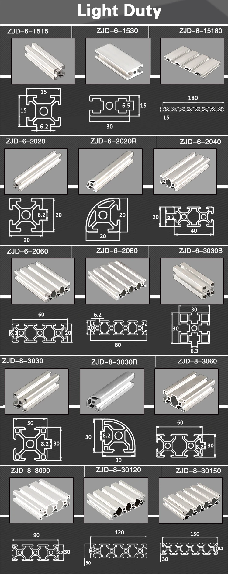 Aluminum T Slot Plates - Precision Extrusions & Anodizing