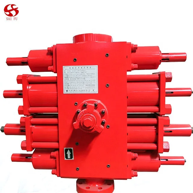 4.06'' 10000 Psi Api Coiled Tubing Bop Hydraulic Quad Ram Blowout ...
