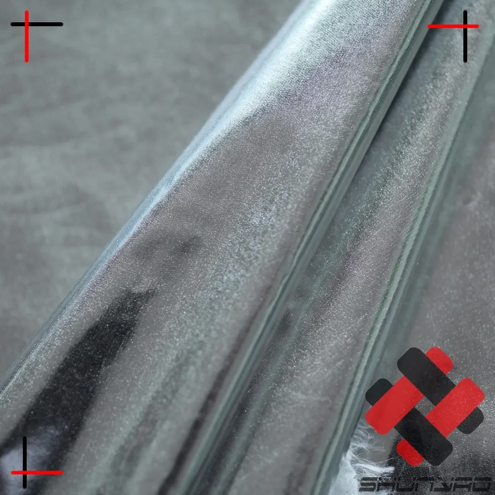 15d Ultralight Nylon Reflective Silver Fabric For Down Jacket - Buy ...