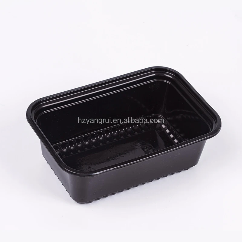 Rectangular Pla Plastic Food Container Disposable 750ml - Buy Pla ...