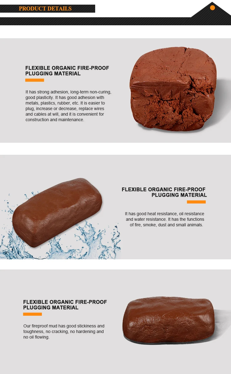 Fireproof Blocking Insulation Material - Buy Flexible Organic Fire ...