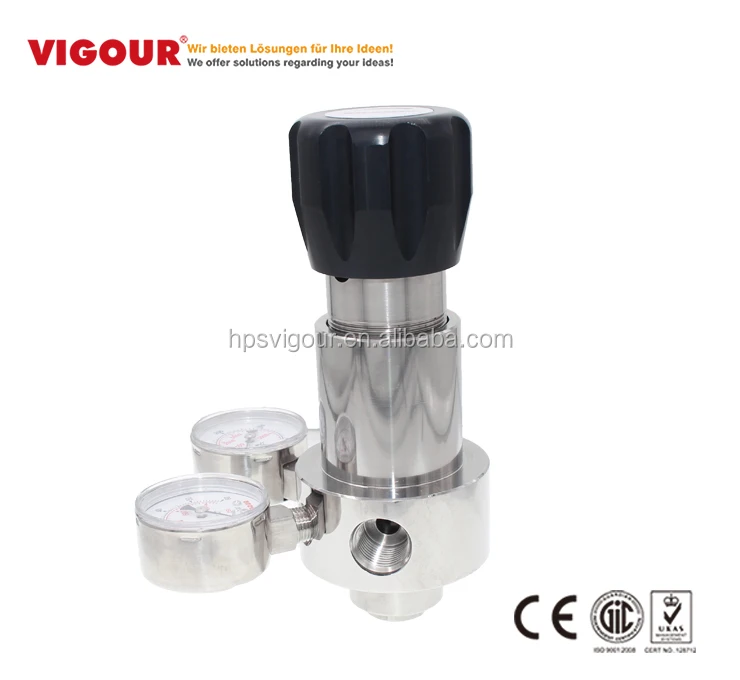 High Pressure High Flow Reducing Self Venting Regulator - Buy High ...