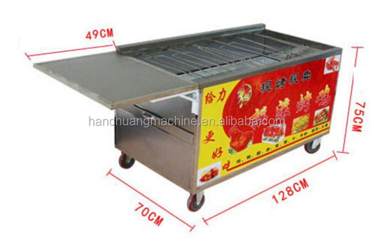 Gas Model Automatic Rotating Chicken Grill Machine - Buy Hot Sale Gas ...