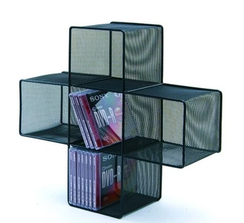 Metal Mesh Cd Racks Ht-9404 - Buy Cd Racks,Cd Storage,Horizontal Cd ...