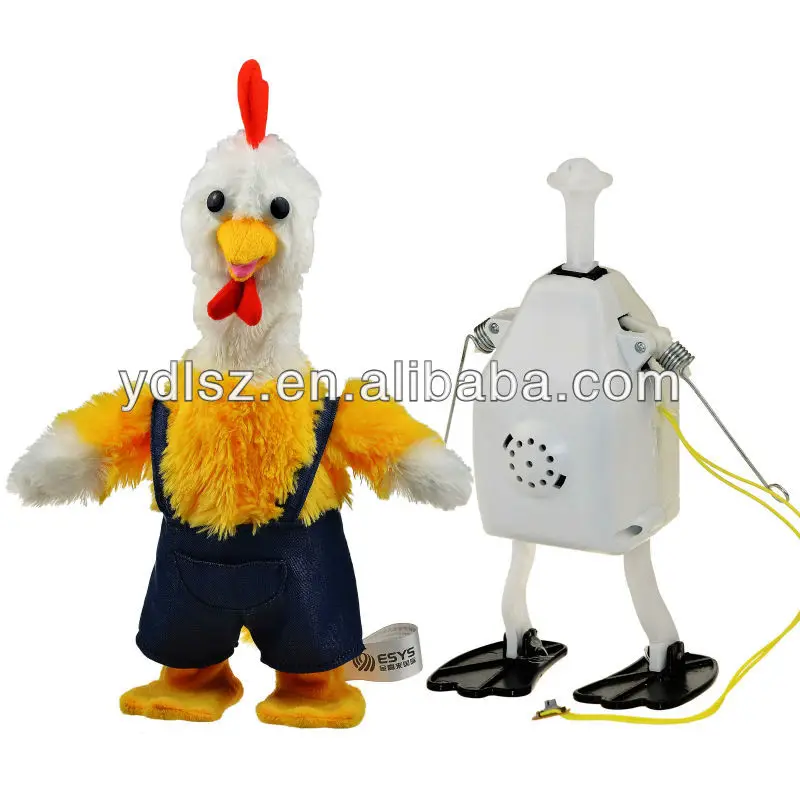 Electric Musical Plush Chicken Toys With Movement - Buy High Quality ...