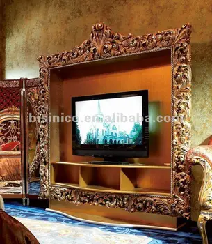 Luxury Home Entertainment Unit,European Classical Tv Cabinet,Wooden ...