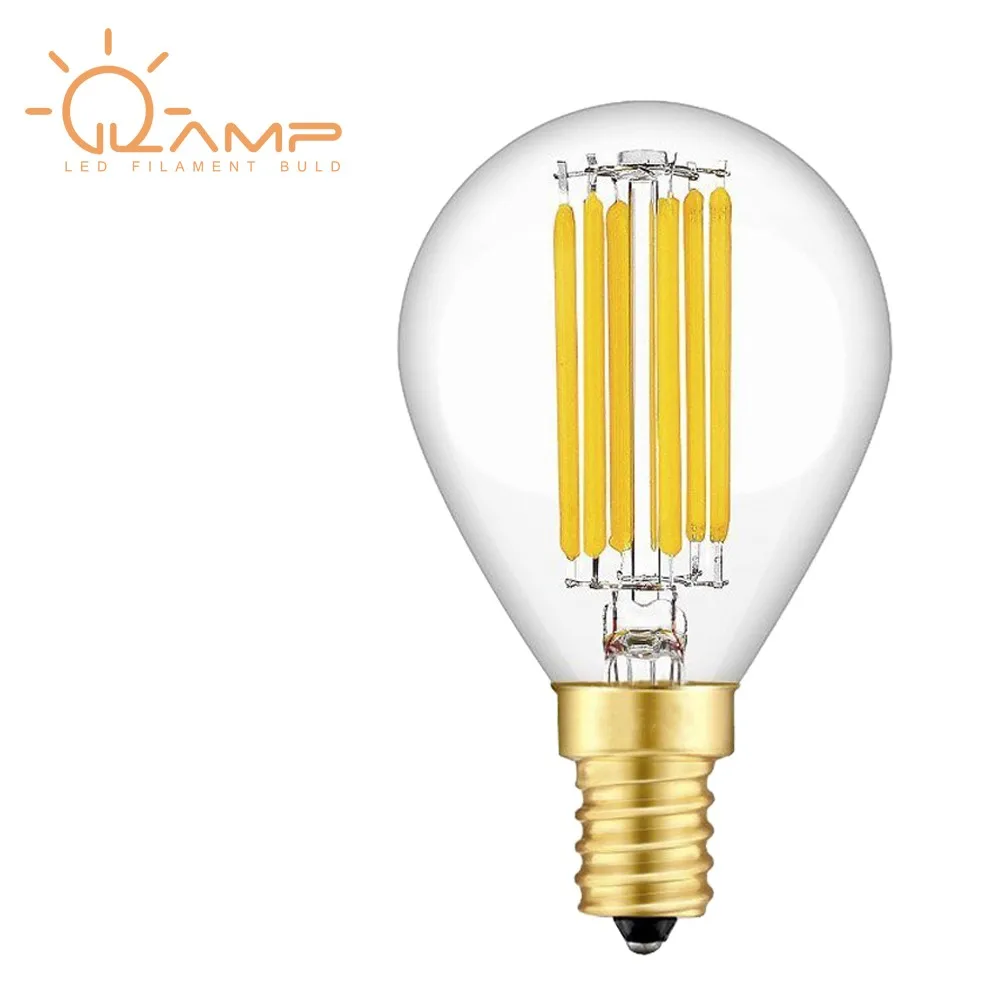 Clear G40 Globe Bulbs With Candelabra Screw Base,E12 Candelabra Base ...