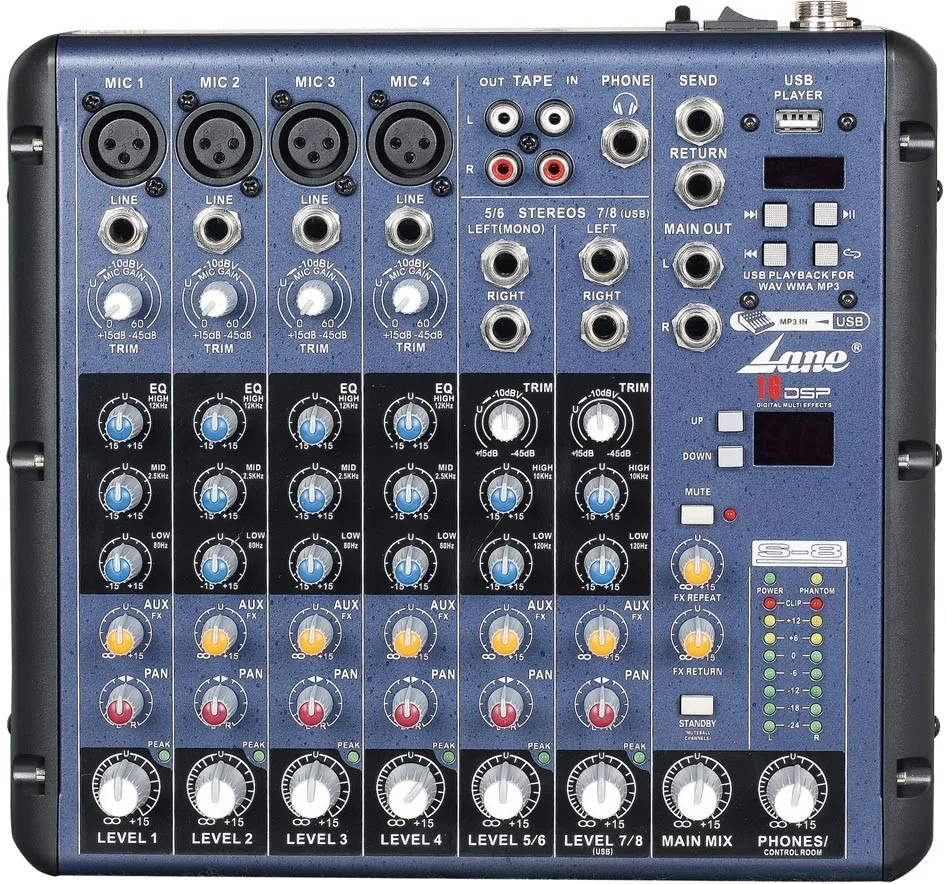 Cheap Price Mini Music Productiont Sound Mixer Mikser Console Midi ...