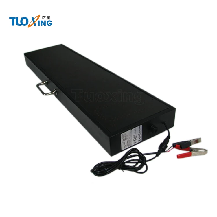 6 Digit 6 Inch Large Led Digital Waterproof Double Sided Race Clock ...