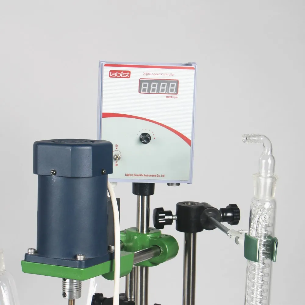 Laboratory Jacketed Glass Reactor Agitator Vessel 5l For Sale - Buy ...