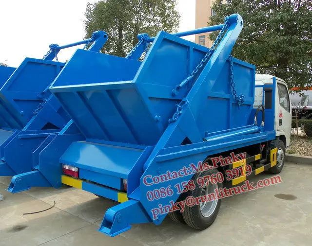Min Waste Skip Trucks - Efficient 4000L-5000L Solutions