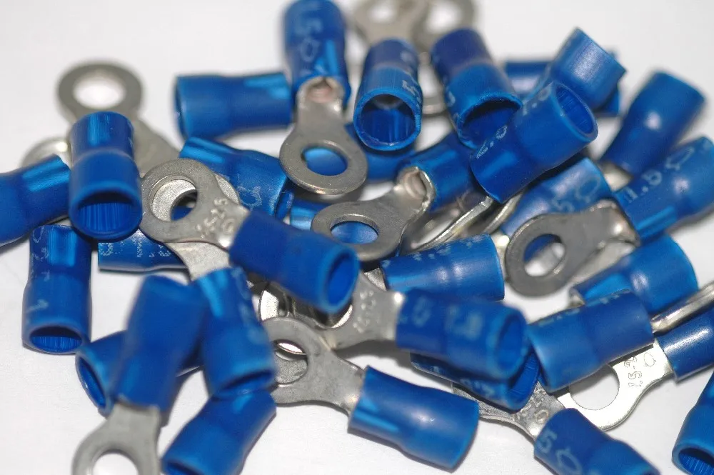 Rv Ring Shape Electrical Insulated Heat Resistant Terminal Wire ...