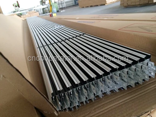 Silhouette Xl 9/16" Bolt Slot 1/4" Reveal T Grid System - Buy Ceiling T ...