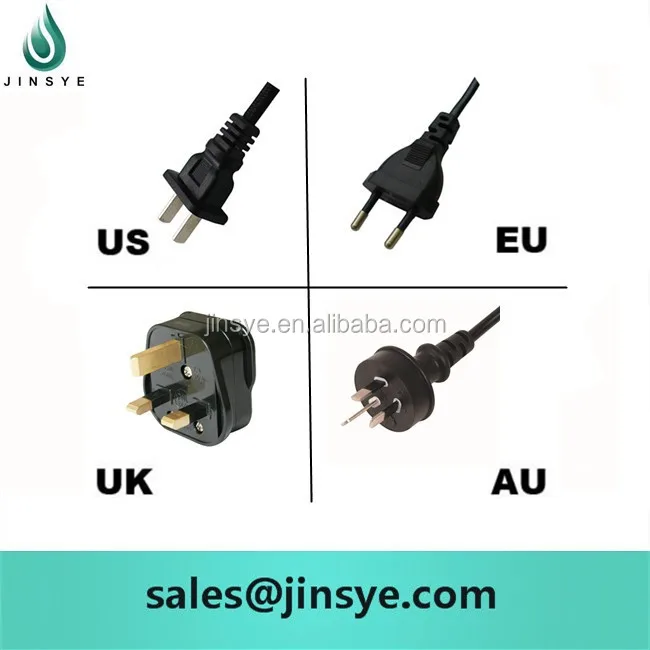 2 핀 3 핀 우리/ eu/ 영국의 AC 전원 플러그/ 전원 코드 케이블 플러그-전기 플러그 및 소켓 -상품 ID ...