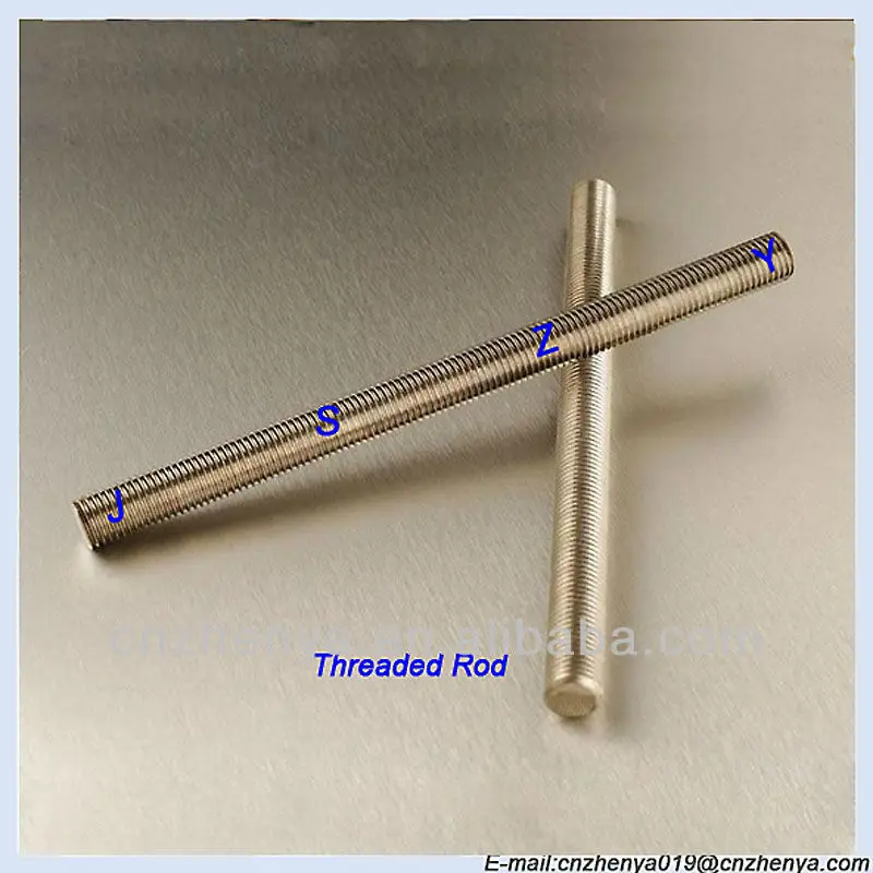DIN 975 Internally GI Threaded Rods by Jiangsu Zhenya
