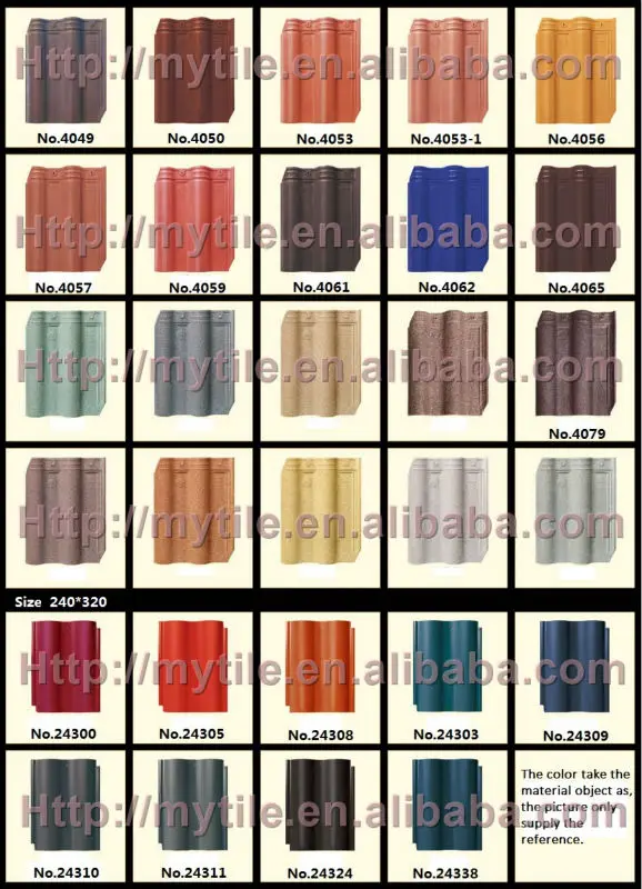 Monier Roofing Tiles Villa Roof Tiles Ceramic Roof Tile - Buy Monier ...