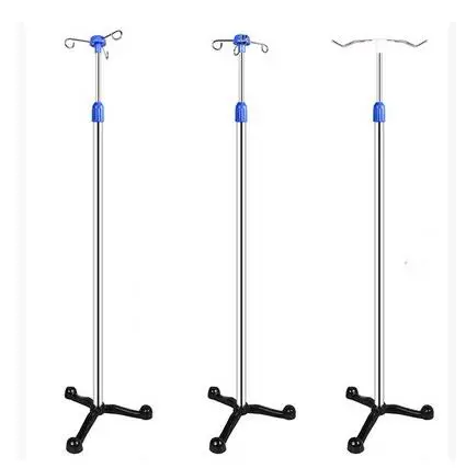 Hospital Injection Iv Drip Fluid Infusion Stand Mobile Stainless Steel ...