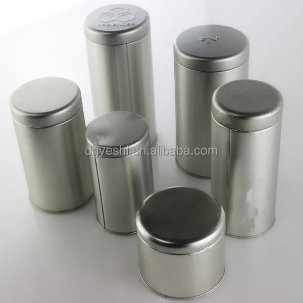 Round Spice Metal Tin Box,Seasoning Container,Vanilla Tin Can - Buy ...