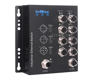 Inmax M12 Ethernet Switch for Railways - Reliable & Rugged