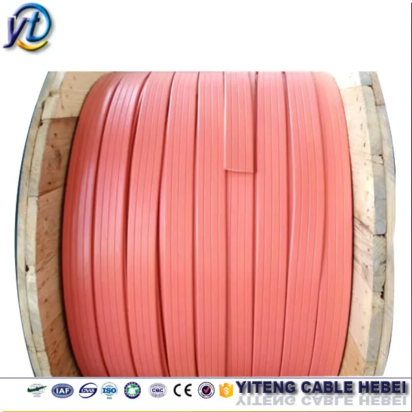 12 Core 4 Core 35mm 120mm Crane Lift Elevator Flexible Flat Traveling ...