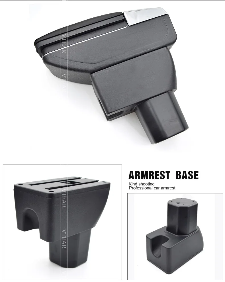 Vtear Suzuki Ignis Armrest Box - Stylish Storage Solution