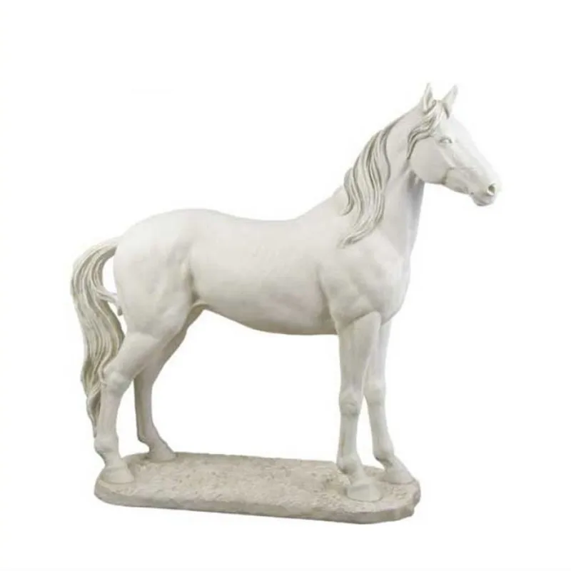 Garden Decoration Resin Animal Sculpture - Life Size Horse Statue