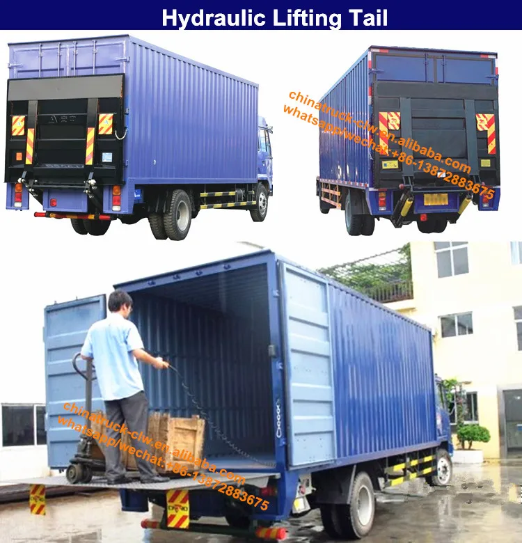 Clw5070xxyd3 Dongfeng 3 Tons 4 Tons Load Capacity Bulk Cargo Truck Dry ...