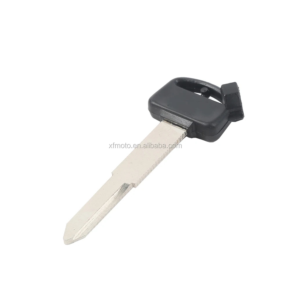 New Black Blank Magnetic Key Uncut Blade Anti Theft For Honda Nss250 ...