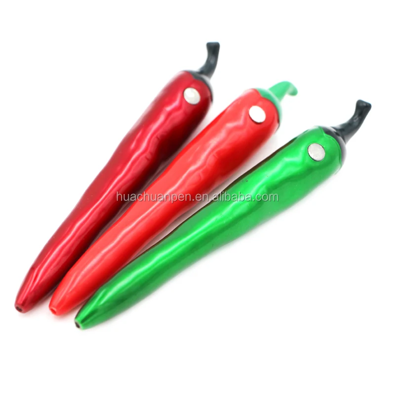 Novelty Promotional Cheap Cute Chili Shape Pepper Ballpoint Pen Magnets ...