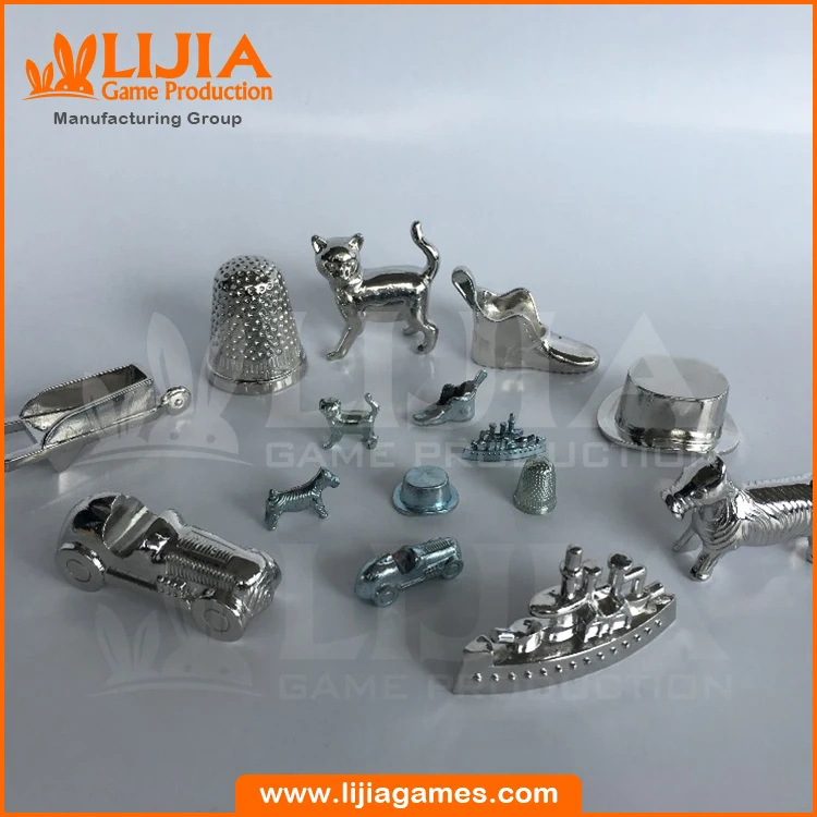 High Detailed Top Quality Metal Game Tokens Metal Game Miniatures Metal ...
