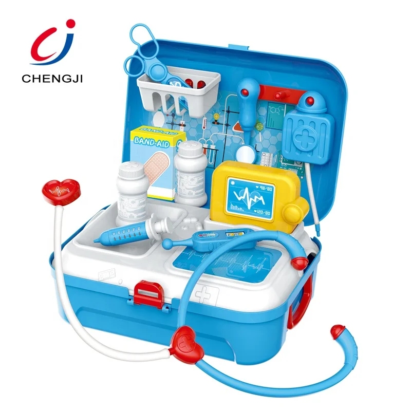 Suitcase Design Plastic Pretend Play Doctor Kit Toy Medical Kit - Buy ...