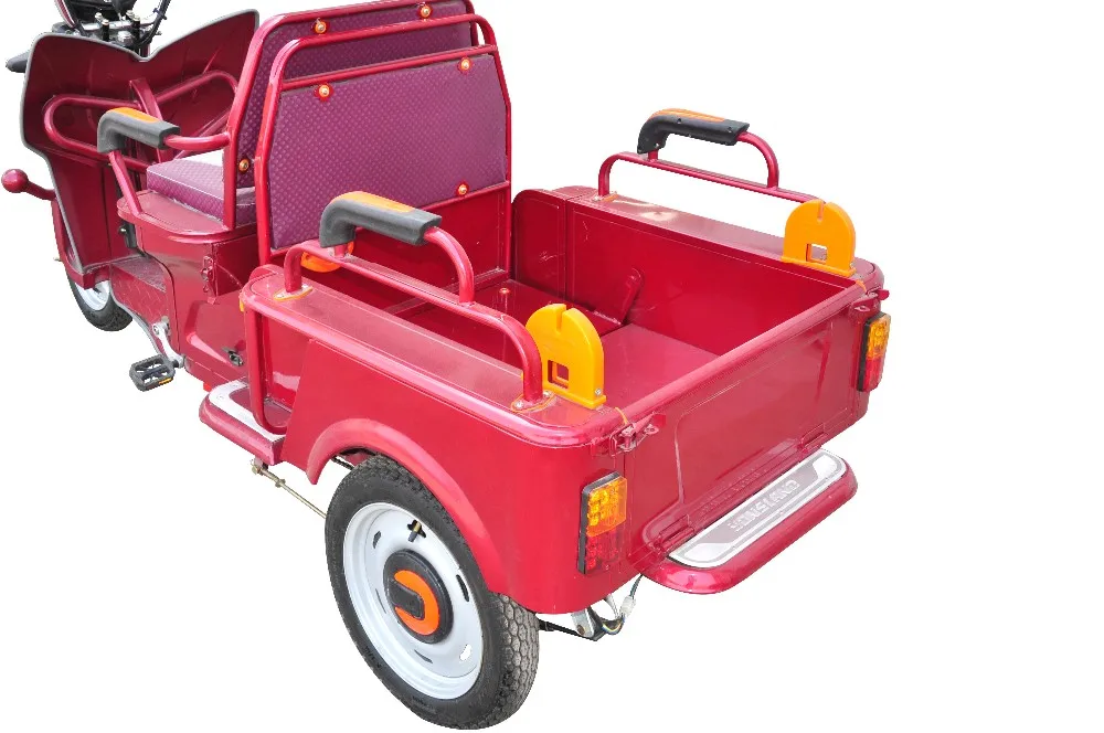 Pedal Trike - Adult Folding Electric Tricycles with Passenger Seat