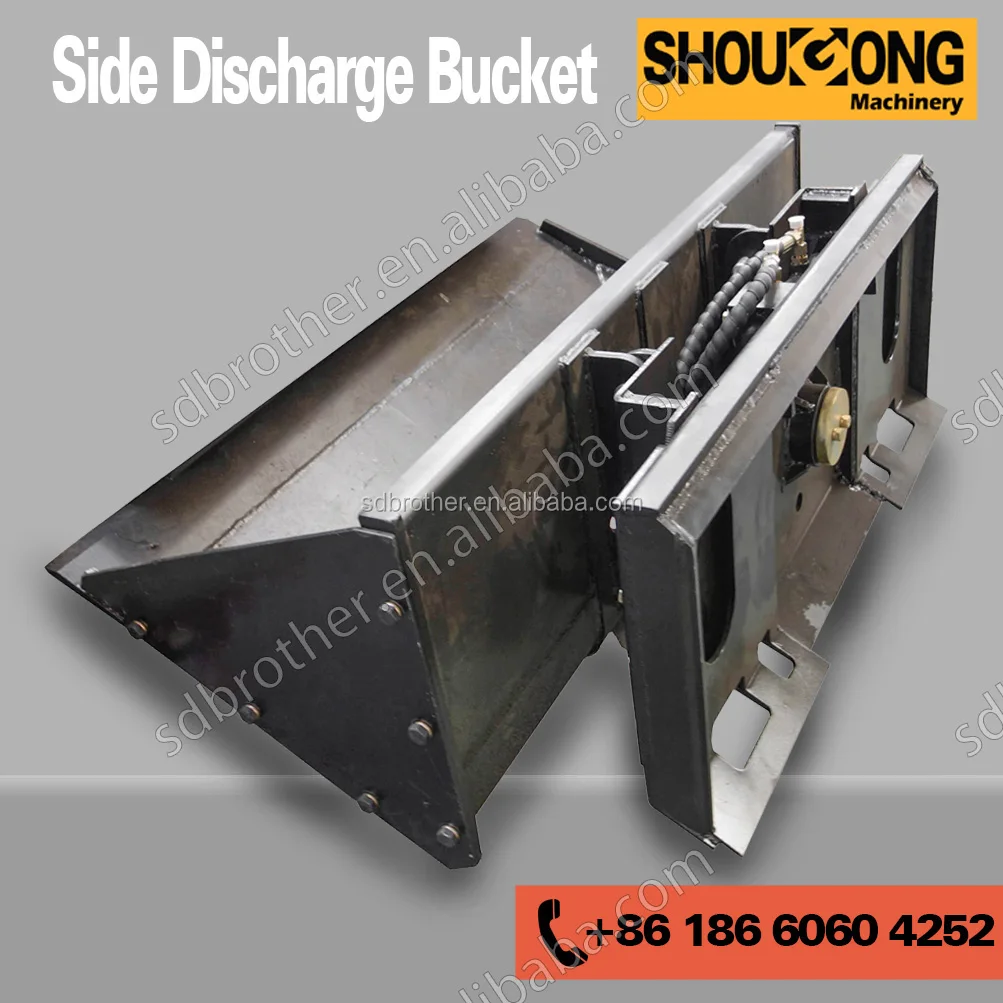 Skid Steer Side Dump Buckets - Efficient Material Handling