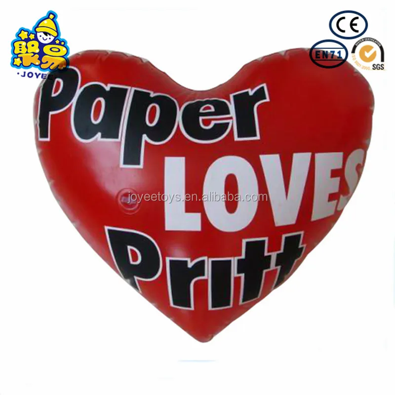 Inflatable Giant Balloon Love Heart Pvc Inflatable Love Heart - Buy ...