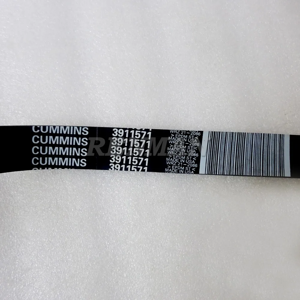 Genuine Cummins Auto Part V Ribbed Belt Fan Belt 3911571 8pk1525 For ...
