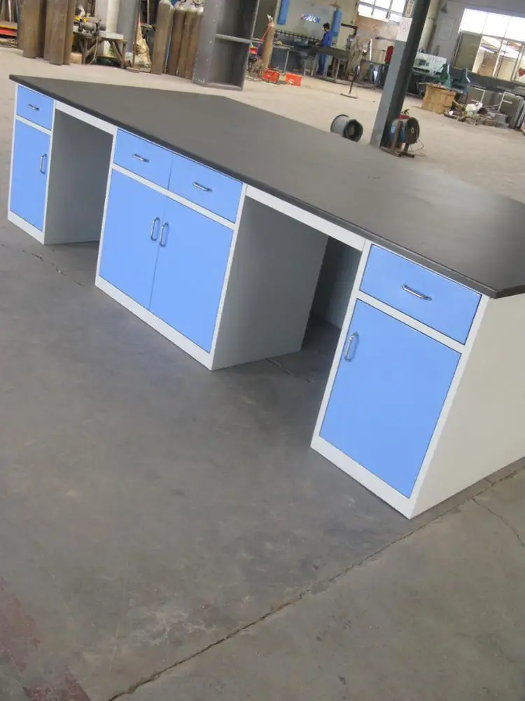 Factory Metal Movable Lab Workbench Work Table With Sink And Faucet ...