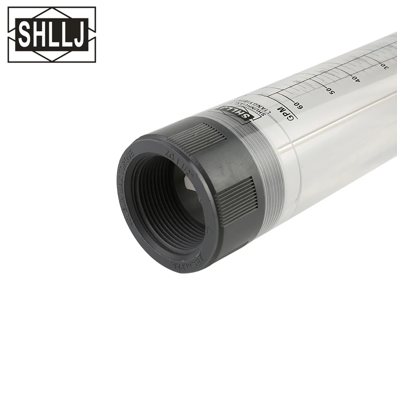 Flow Meter for Liquid - SHLLJ Liquid Flowmeter, Accurate ±4%, 2-20 GPM ...