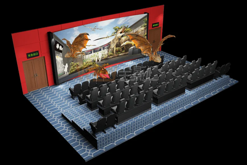 Factory Price Amusement Park Motion 5d Theater Simulator 7d 15 Cinema ...